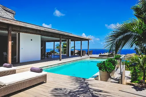Classy Paradise Villa with Private Pool and Ocean Views from VILLAWAY ...