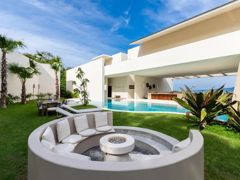 Modern Luxury Sea View Estate with Private Pool and Lush Gardens from ...