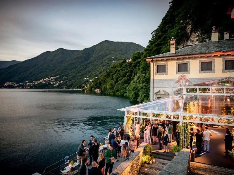 Incredible Lake Como Estate with Grand Courtyard and Stunning Views ...