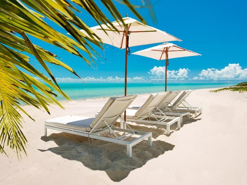 Tranquil Beachfront Bliss Villa with Private Infinity Pool Steps from ...