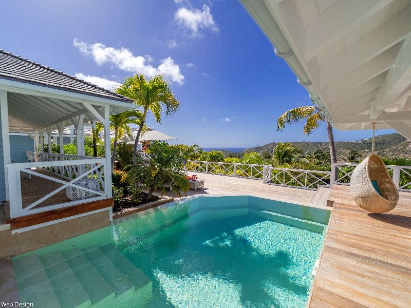 Tropical Hillside Villa with Private Pool and Incredible Views from ...