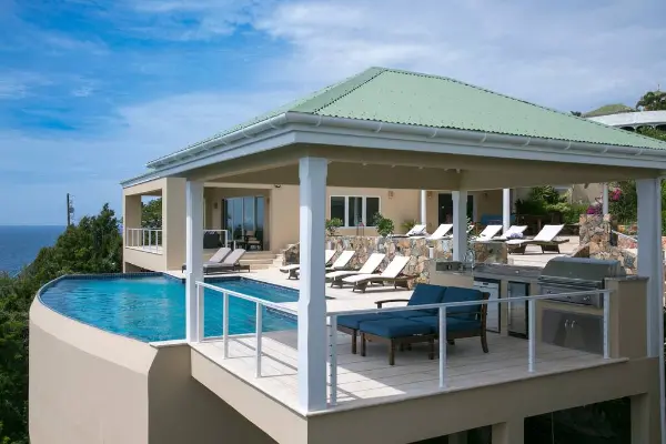 Magnificent Cruz Bay Estate with Invigorating Pool and Sun Deck from ...