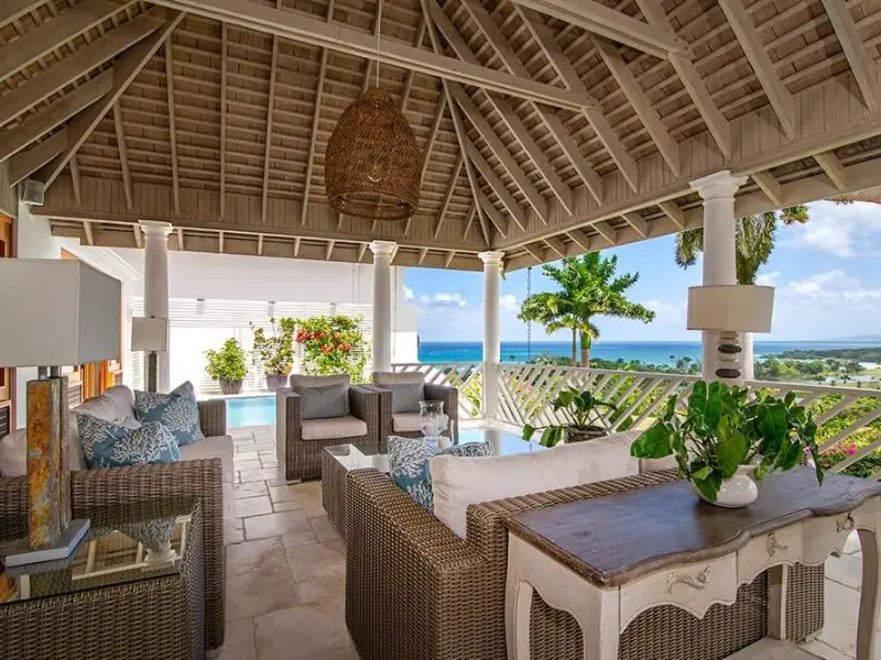 Captivating Sandy Bay Villa with Private Pool and Lush Tropical Views ...