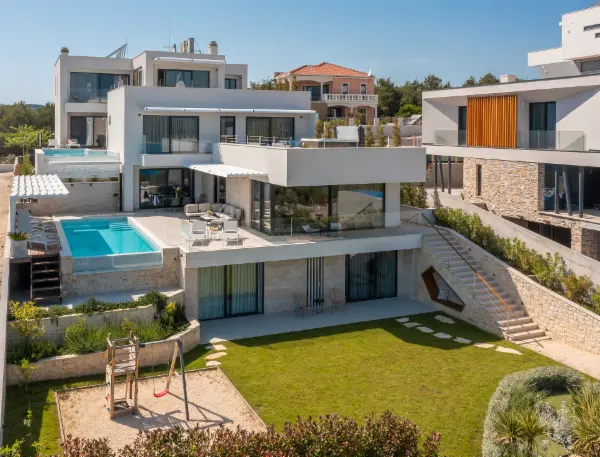 Deluxe Paradise Villa Complex with Private Pools and Breathtaking Sea ...