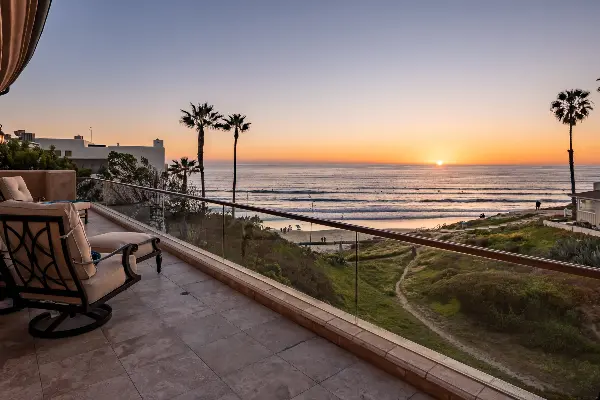 Beachside Tuscan Style Villa with Ocean Views, Movie Theater, and ...