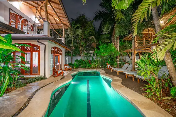 Resplendent Tropical Villa with Invigorating Pool from VILLAWAY ...