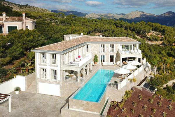 Prestigious Oceanview Estate in Mallorca with Infinity Pool, Gazebo ...